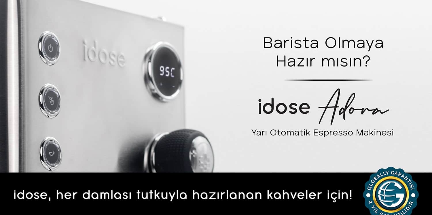 idose Adora PID Dual Boiler Yarı Otomatik Ticari Espresso Makinesi ...